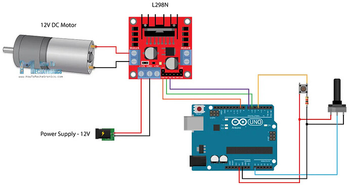 L298N Motor Driver Won't Operate When Jumper Removed - Motors, Mechanics, Power and CNC ...