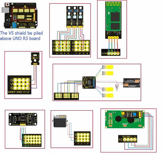 (Beginner) How to provide power to a robot/car-kit with a Motor shield ...