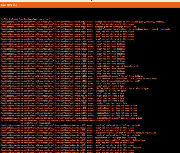 Issues With Installation Of Pduino Firmata For Arduino And Pure Data Interface Interfacing W