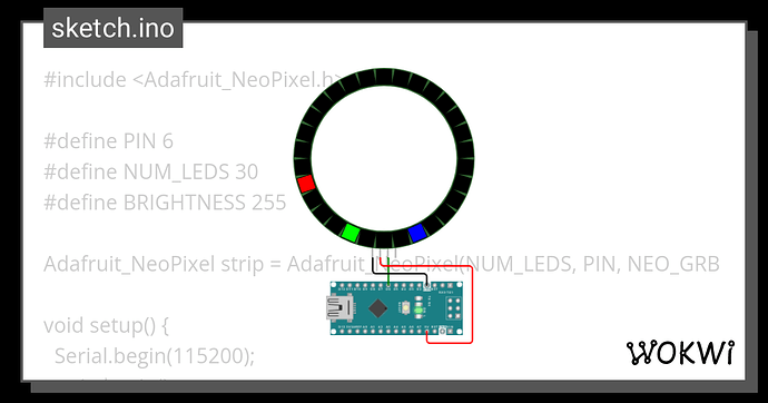 Im using a WS2812b pixel led strip. I have generated 2 different codes ( bouncing ball, fire).I ...