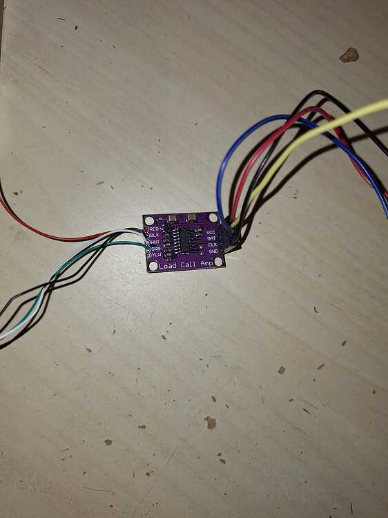 5kg load cell with HX711 amplifier is not working - General Guidance ...