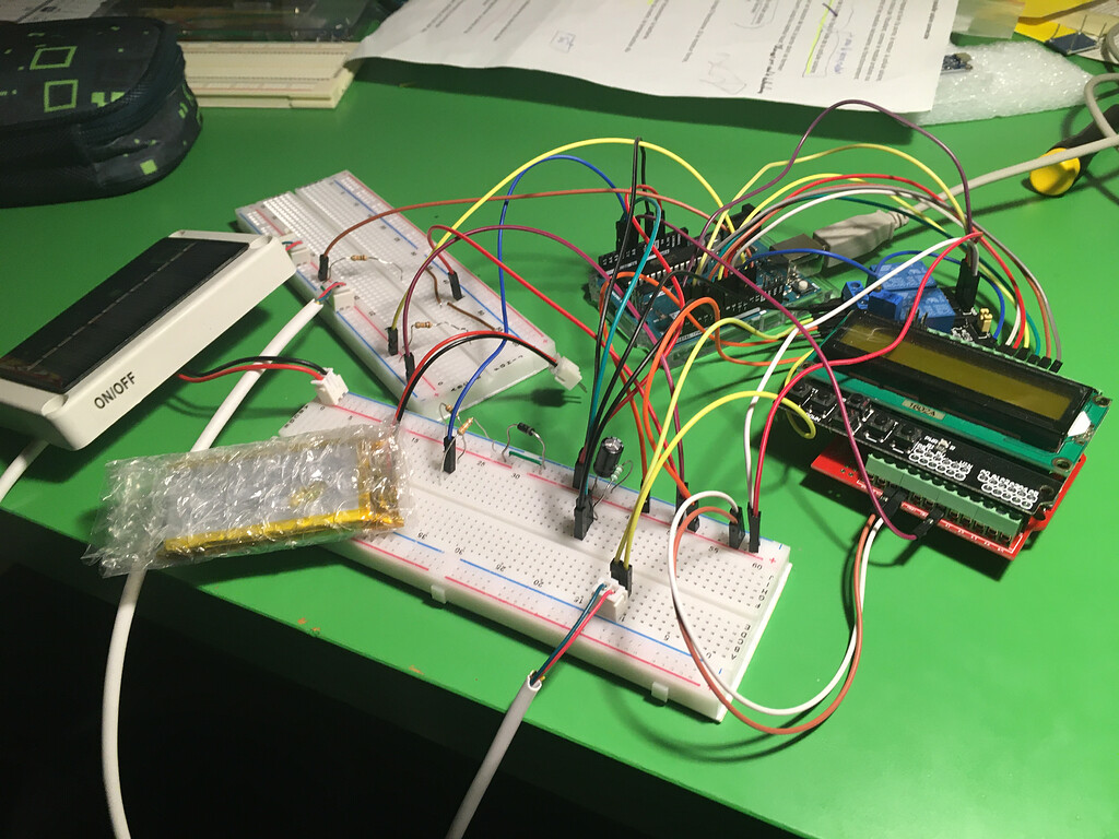 Lipo battery recharge with solar cell - General Electronics - Arduino Forum