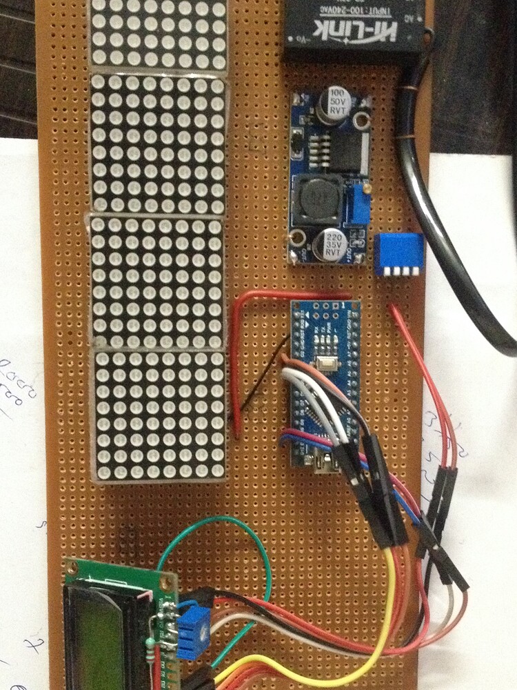 MAX7219 LED Matrix and 16*2 LCD Projects - General Guidance - Arduino Forum