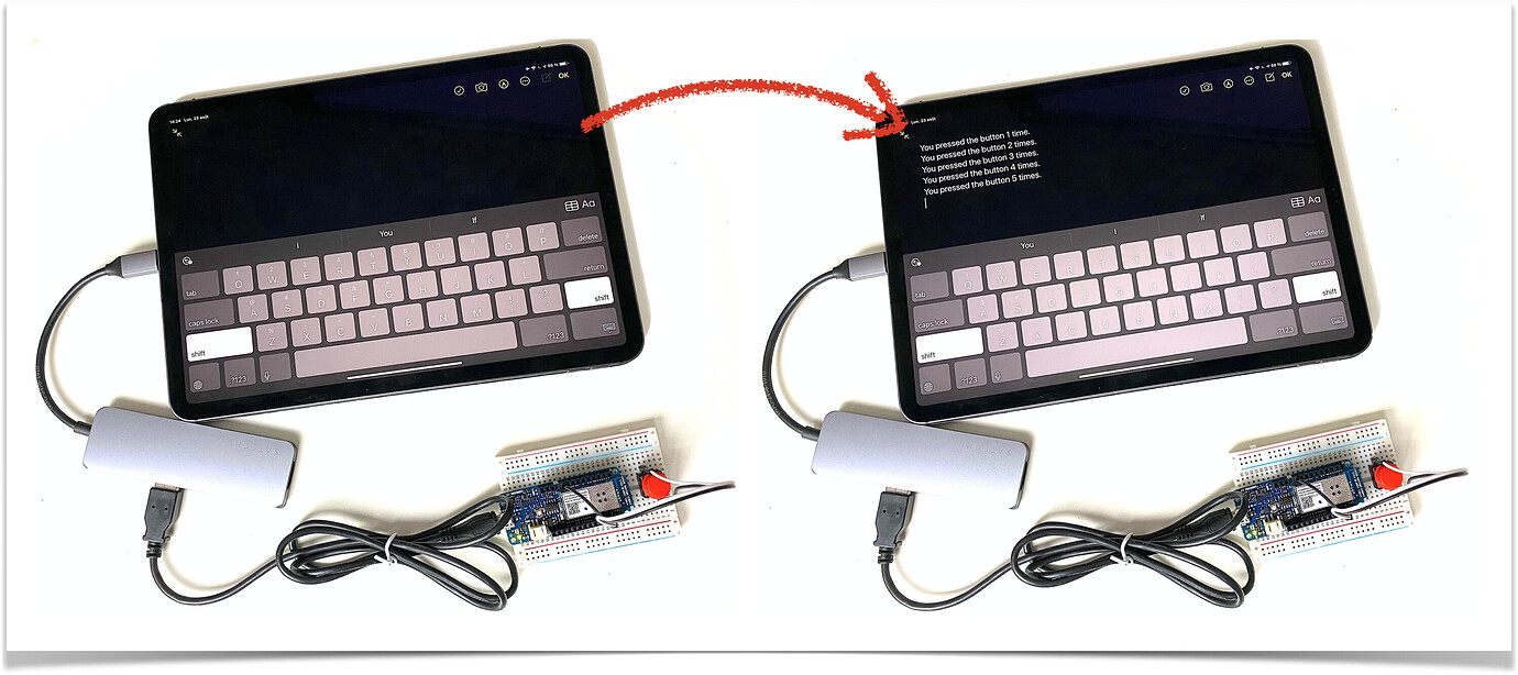 Pro Micro keyboard emulation with iPad Pro - Networking, Protocols, and ...