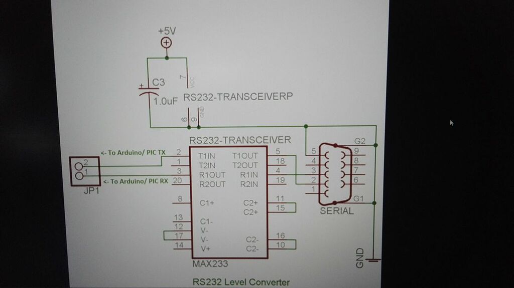 Serial Port Communication of RFID Reader with Arduino through MAX 233 I ...