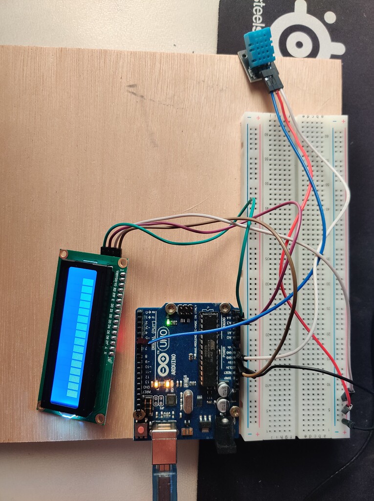 Nothing appears on lcd1602 display - Programming - Arduino Forum