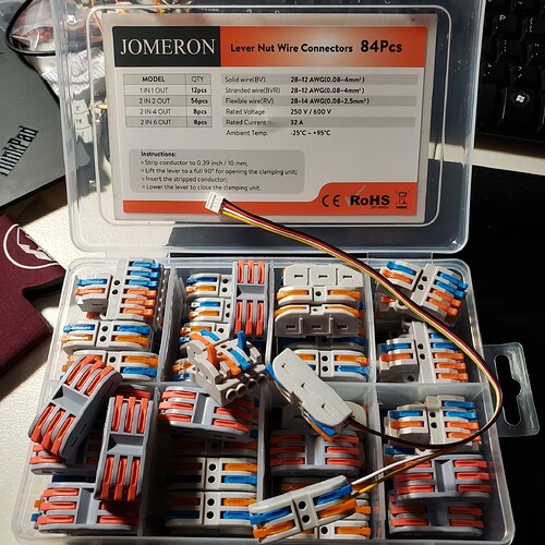 Lever nut wire connectors - tinkering made easy - General Electronics ...