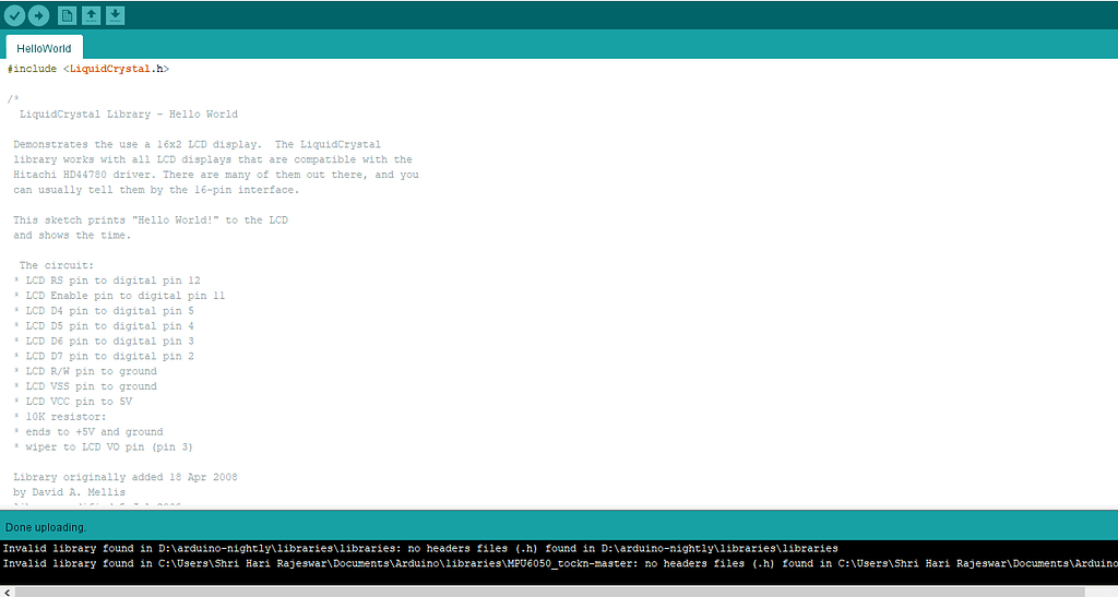 Couldn't use the library file - Programming - Arduino Forum