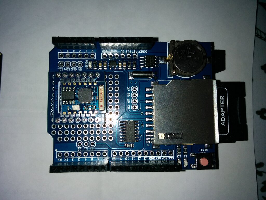 Will this work? UNO + SD card shield + LCD SHIELD + ESP8266 - General ...