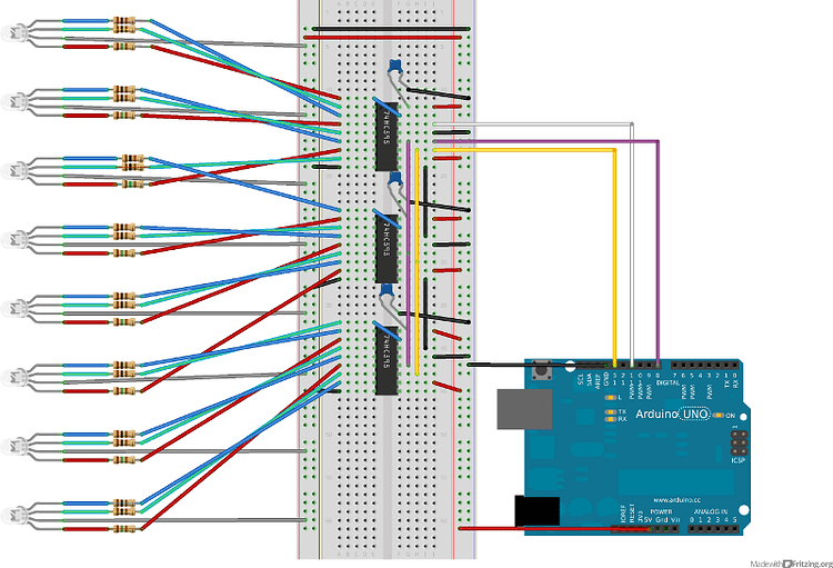 RGB LED resistor question - LEDs and Multiplexing - Arduino Forum