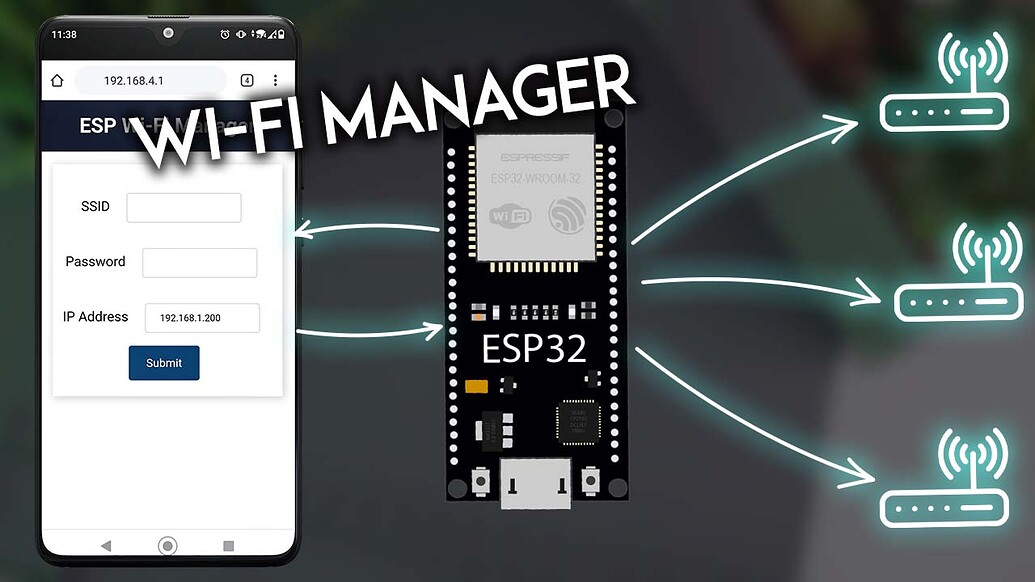 Connecting ESP32 to WIFI without programming - Programming - Arduino Forum