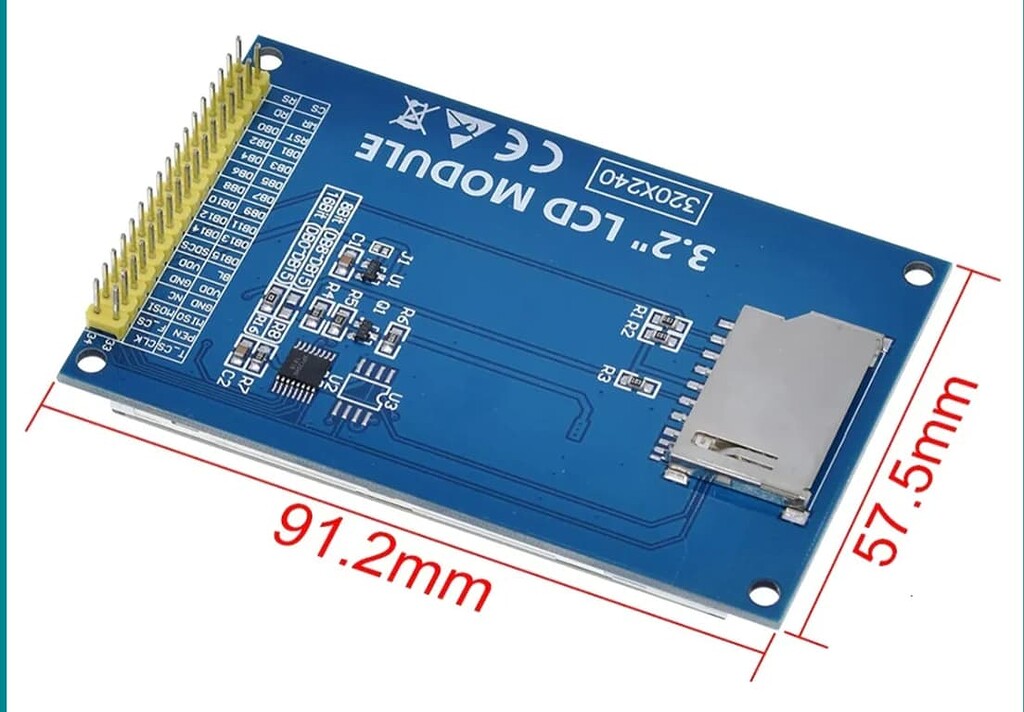 Conexión de Shield TFT Touch 3,2″ ILI9341 - Español - Arduino Forum