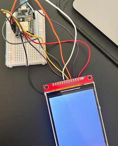 White screen tft with esp8266 - Programming - Arduino Forum
