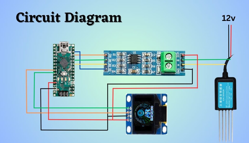 7 in one multiparameter soil sensor with esp32 - Sensors - Arduino Forum