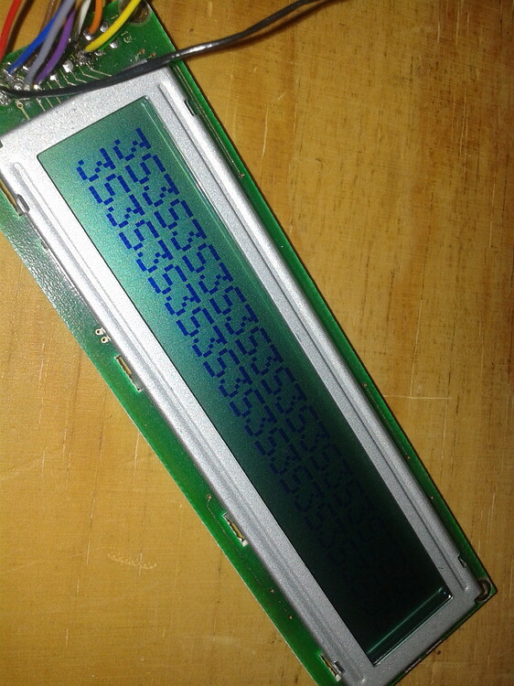 Strange characters on alphanumeric LCD display showing randomly - Displays - Arduino Forum