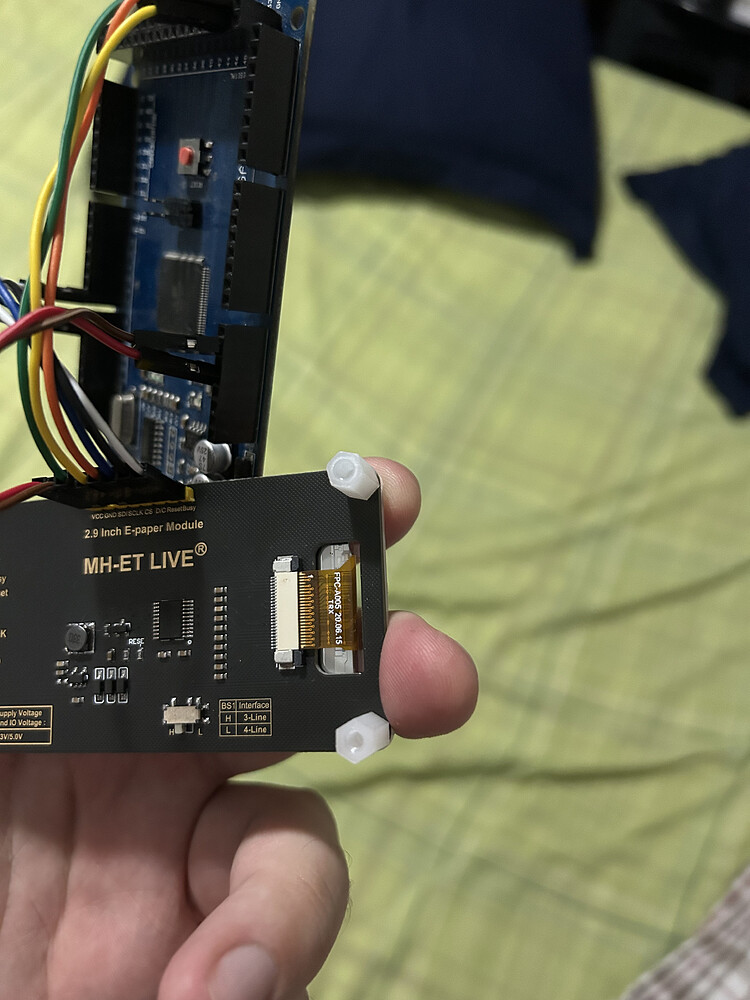 MH-ET LIVE e-paper display 4 color not change the screen - Displays ...