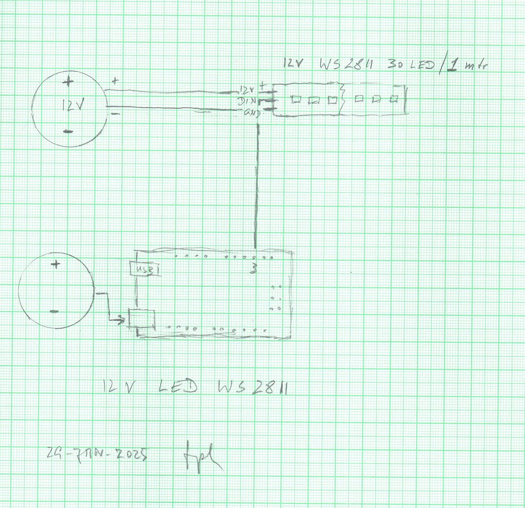 WS2811 LED's are not lit up properly - LEDs and Multiplexing - Arduino Forum