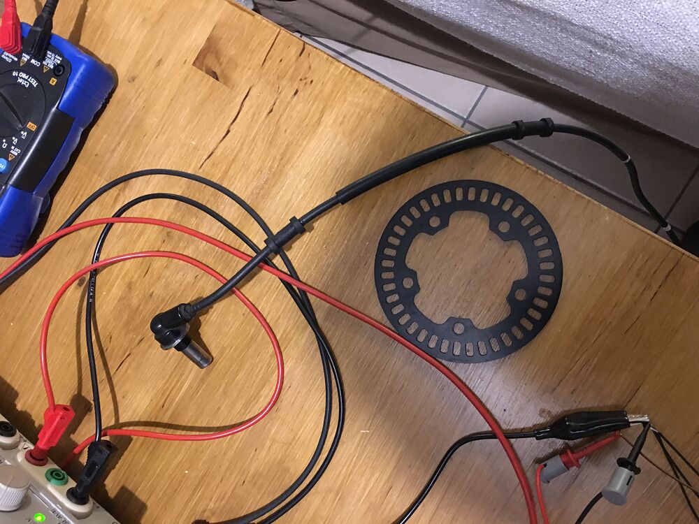 Wiring diagram for vehicle WSS/ABS sensor - General Electronics ...