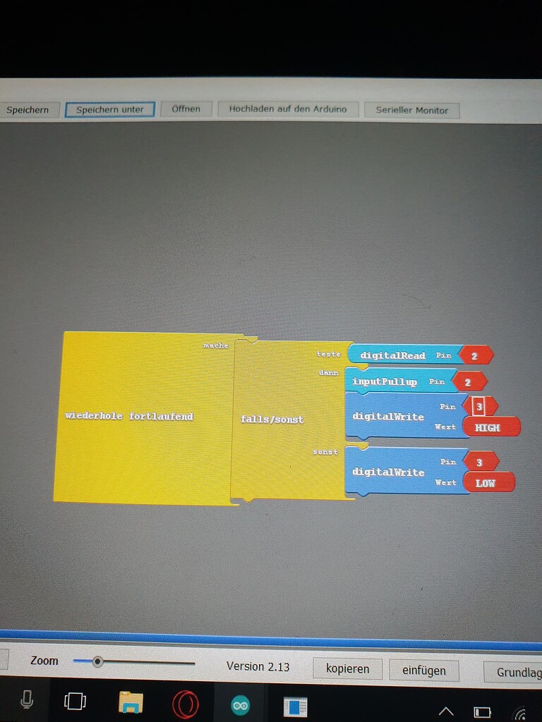 Hilfe mit ardublock - Deutsch - Arduino Forum
