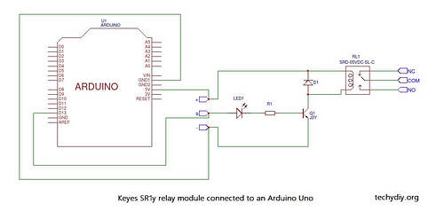 SRD-05VDC-SL-C not switching off even on power loss - Motors, Mechanics ...