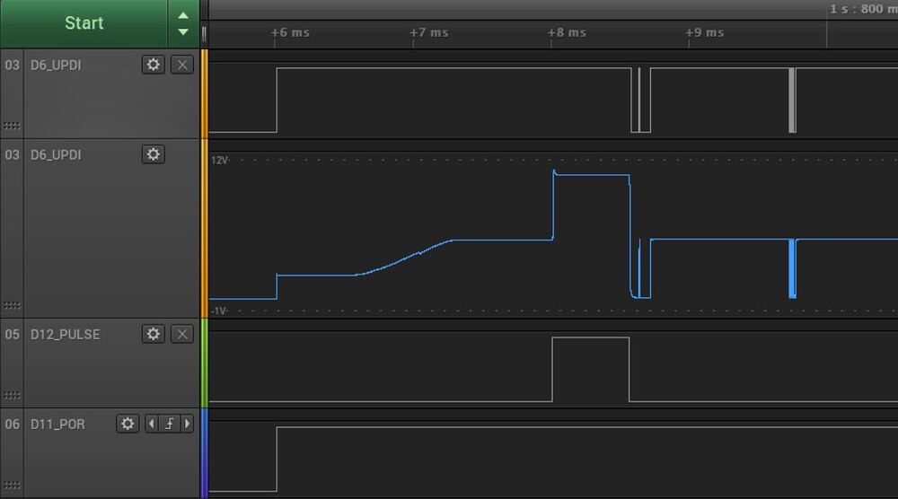 UPDI Enable Sequence by 12V Programming (SOLVED) - Uploading - Arduino Forum
