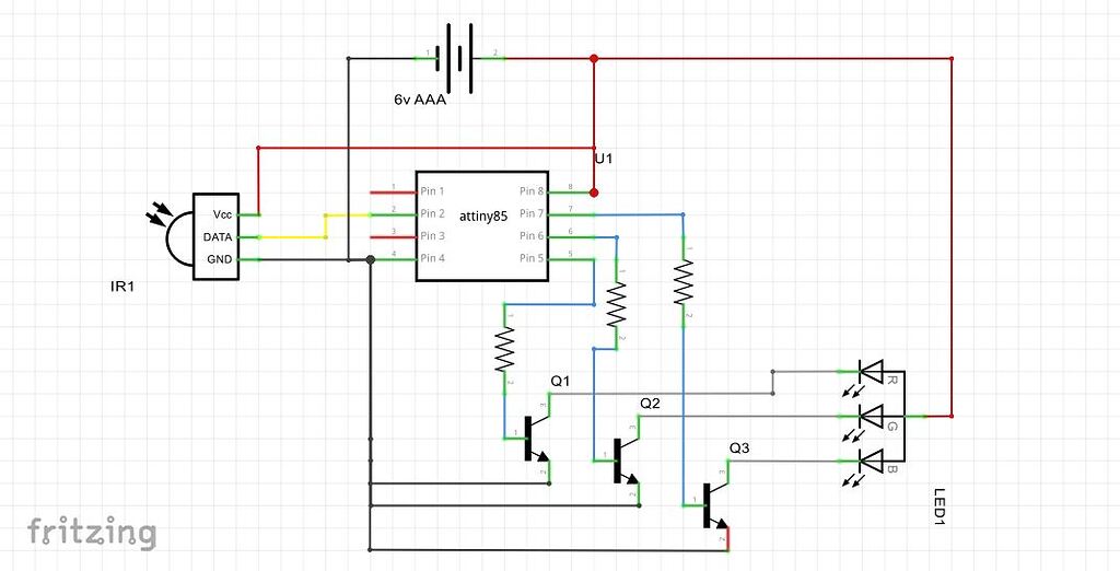 Help with LED control schematics - LEDs and Multiplexing - Arduino Forum