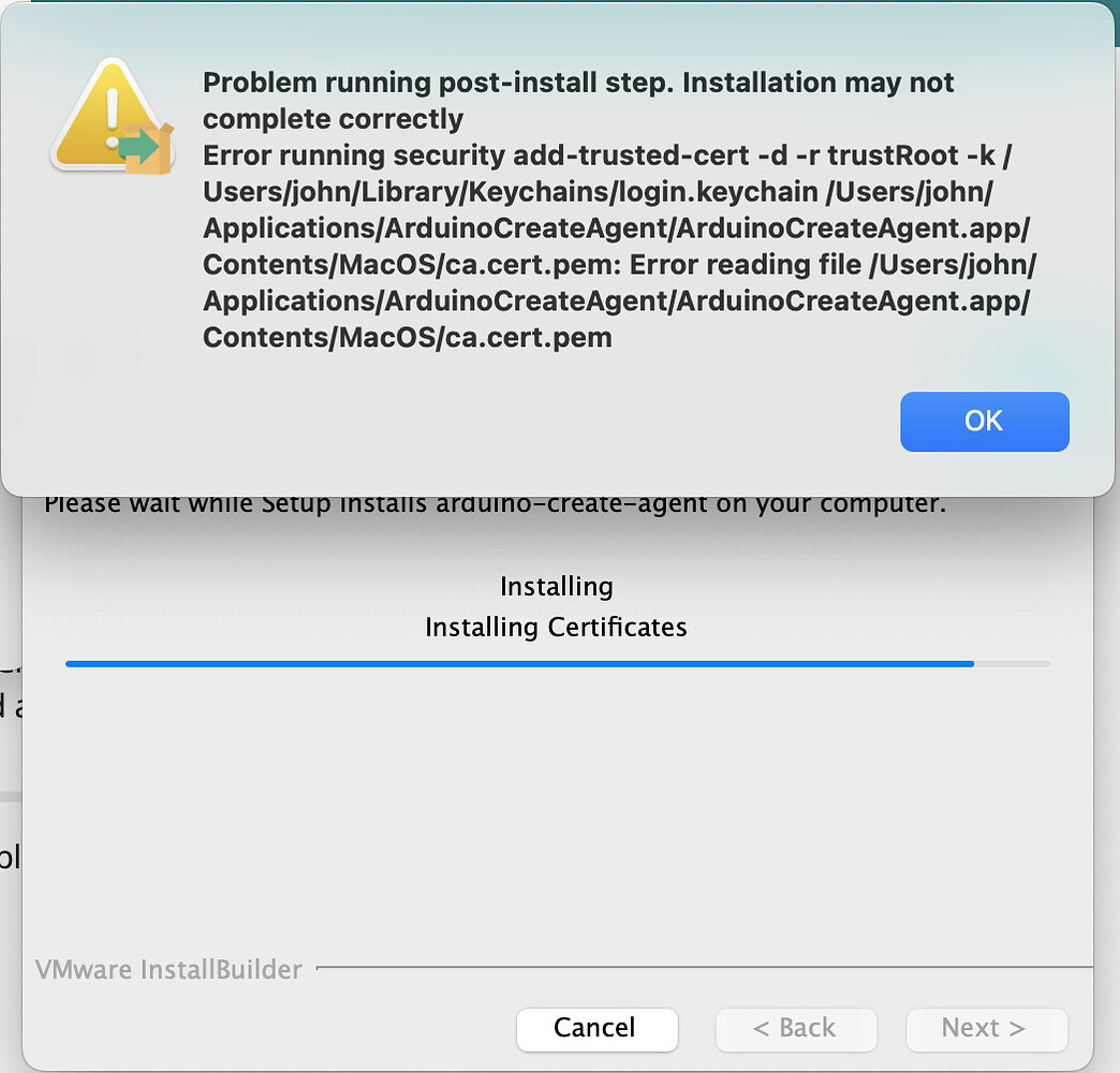 Trouble Connecting Arduino Agent - Cloud Editor - Arduino Forum