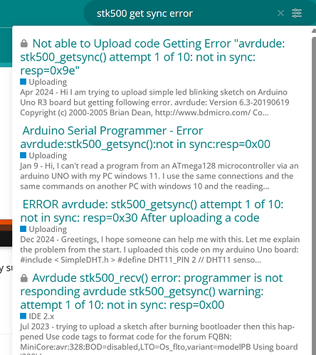 Error message uploading sketch - Uploading - Arduino Forum