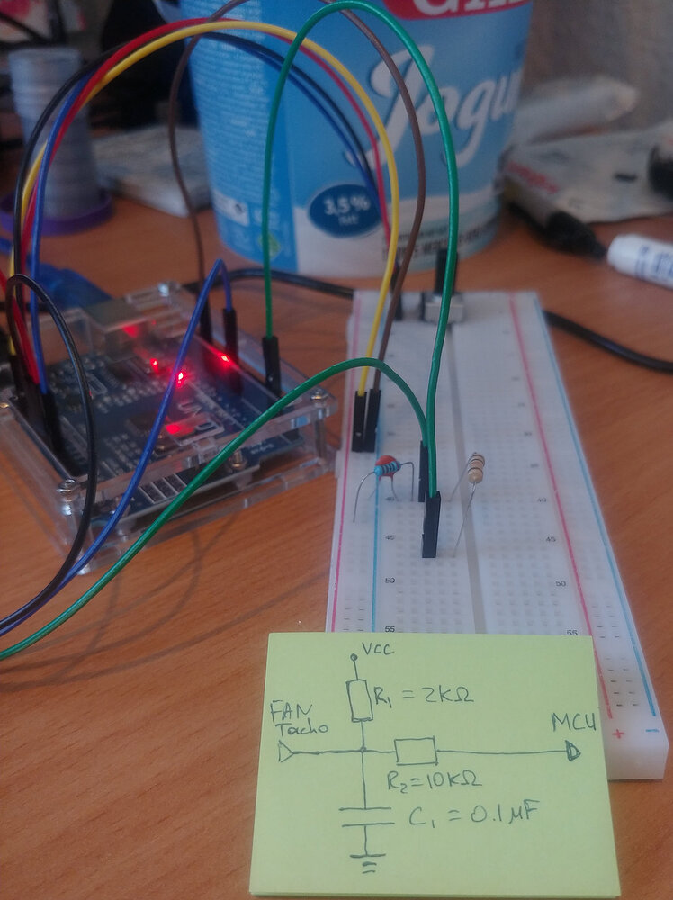 Problem measuring 4-pin fan RPM - General Electronics - Arduino Forum