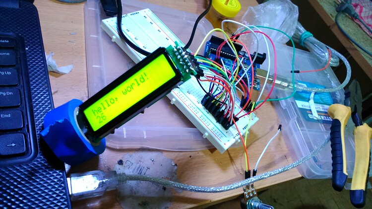 Problem LCD Winstar WH1602O with arduino, can't display any words - Displays - Arduino Forum