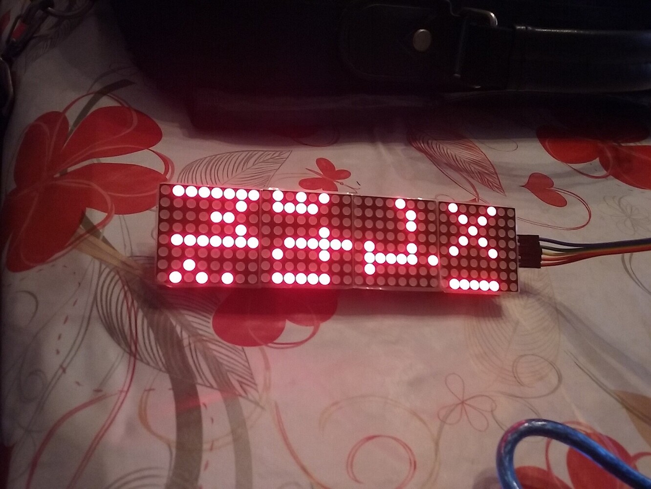 8x64 MAX7219 LED Matrix wrong orientation - LEDs and Multiplexing - Arduino Forum