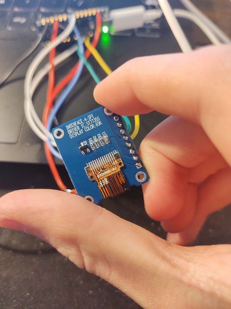 Trying to connect ST7735S display to arduino nano - Programming - Arduino Forum