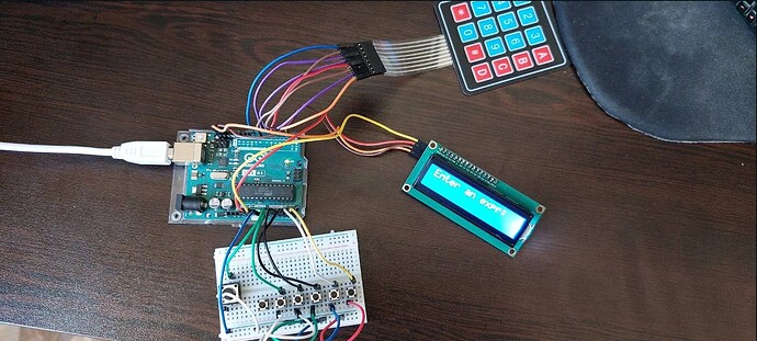Push Buttons for my calculator - Programming - Arduino Forum