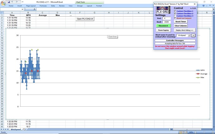 PLX-DAQ version 2 - now with 64 bit support! (and further new features ...