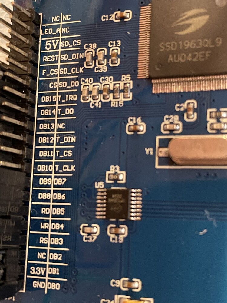 Mega 2560 7" TFT SSD1963 Wiring - Displays - Arduino Forum