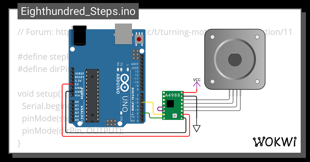 Turning motor in one direction - Programming - Arduino Forum