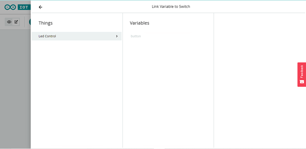 I can't add variable to a widget - Cloud IoT - Arduino Forum