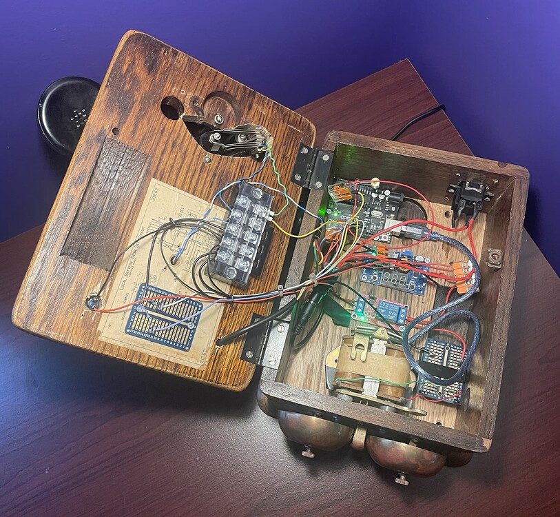 Rotary Phone Turned into a Kitchen Timer - Device Hacking - Arduino Forum