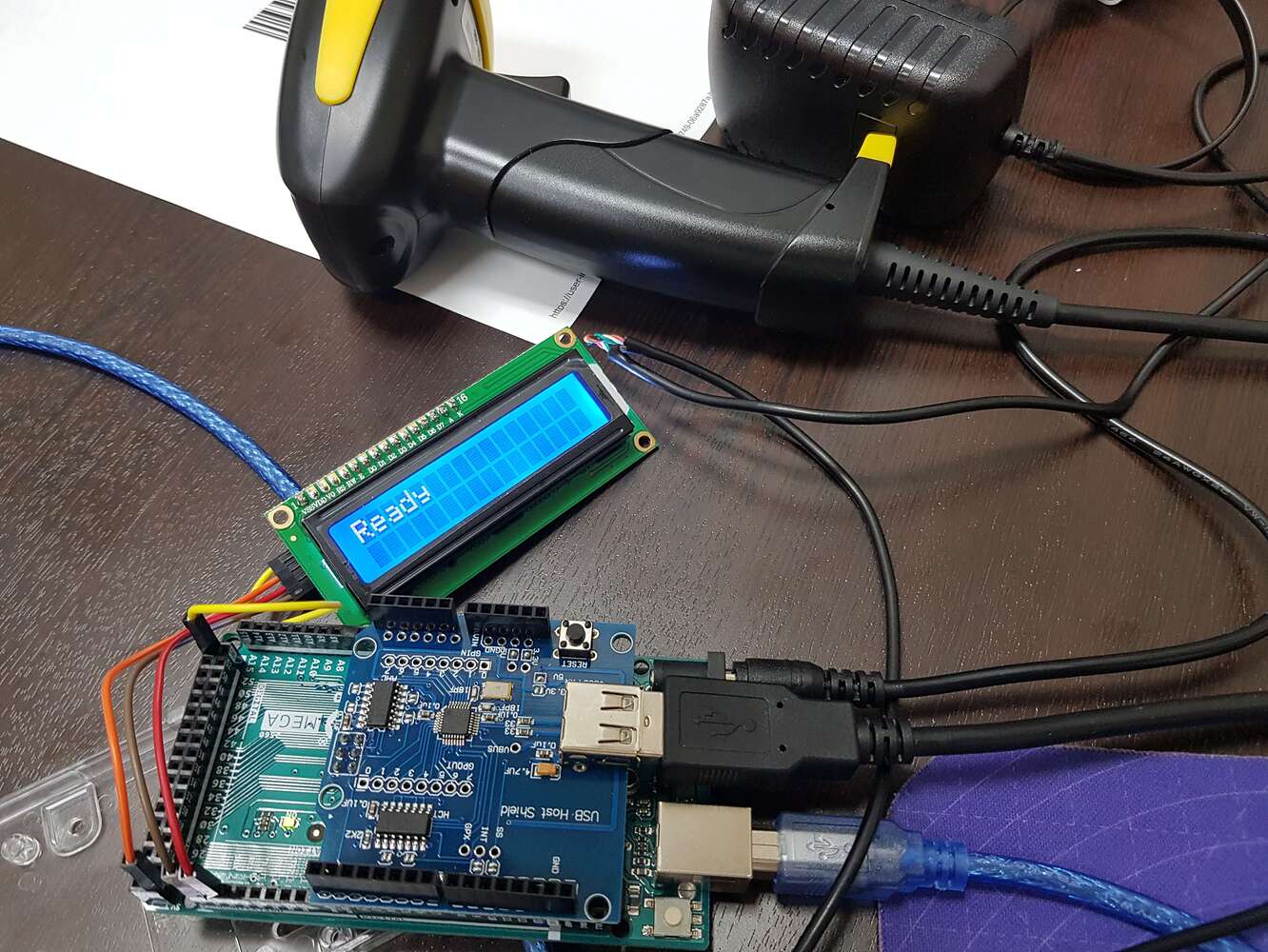 Barcode Scanner Mega2560 Usb Shield Host General Guidance Arduino Forum