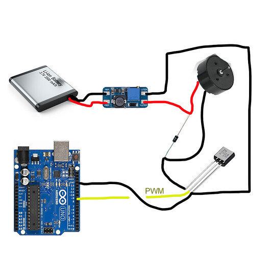 MT3608 & PWM from Arduino - Motors, Mechanics, Power and CNC - Arduino Forum