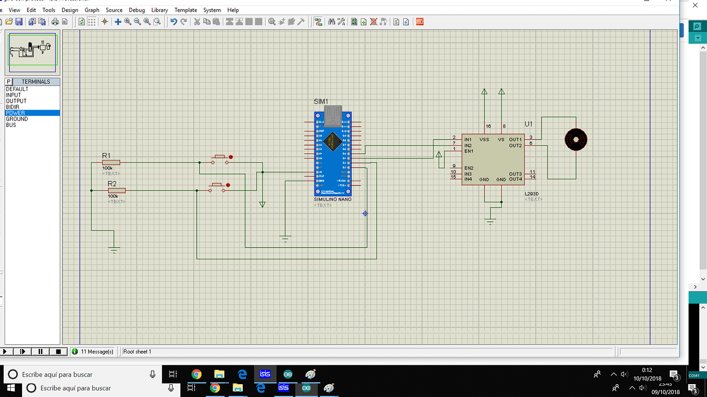 Control de motor con dos pulsadores - Software - Arduino Forum