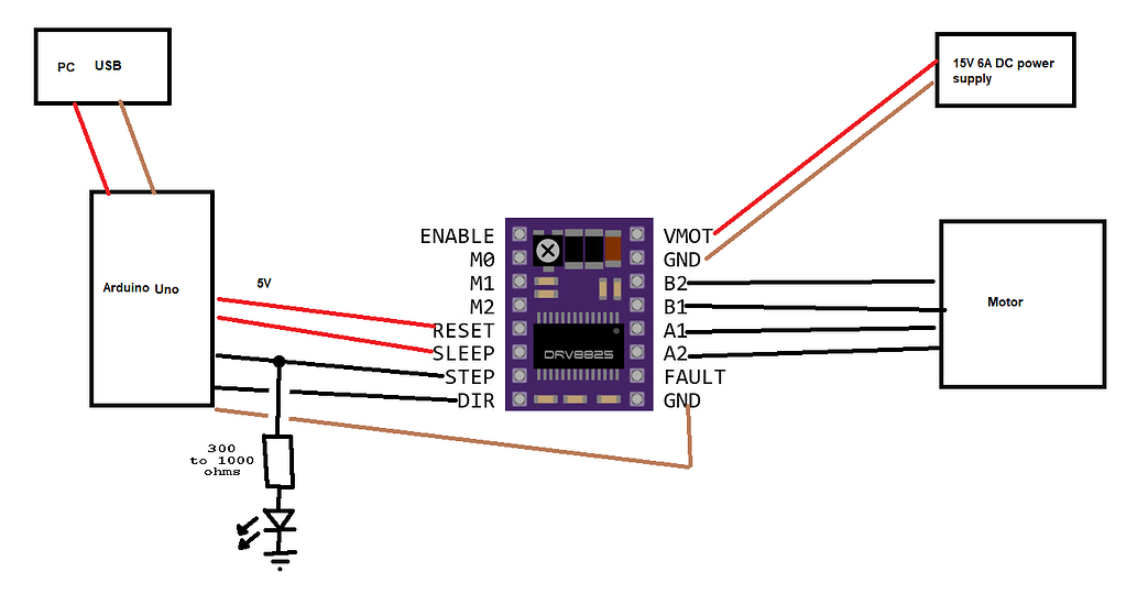 Stepper motor randomly stops moving - Motors, Mechanics, Power and CNC - Arduino Forum