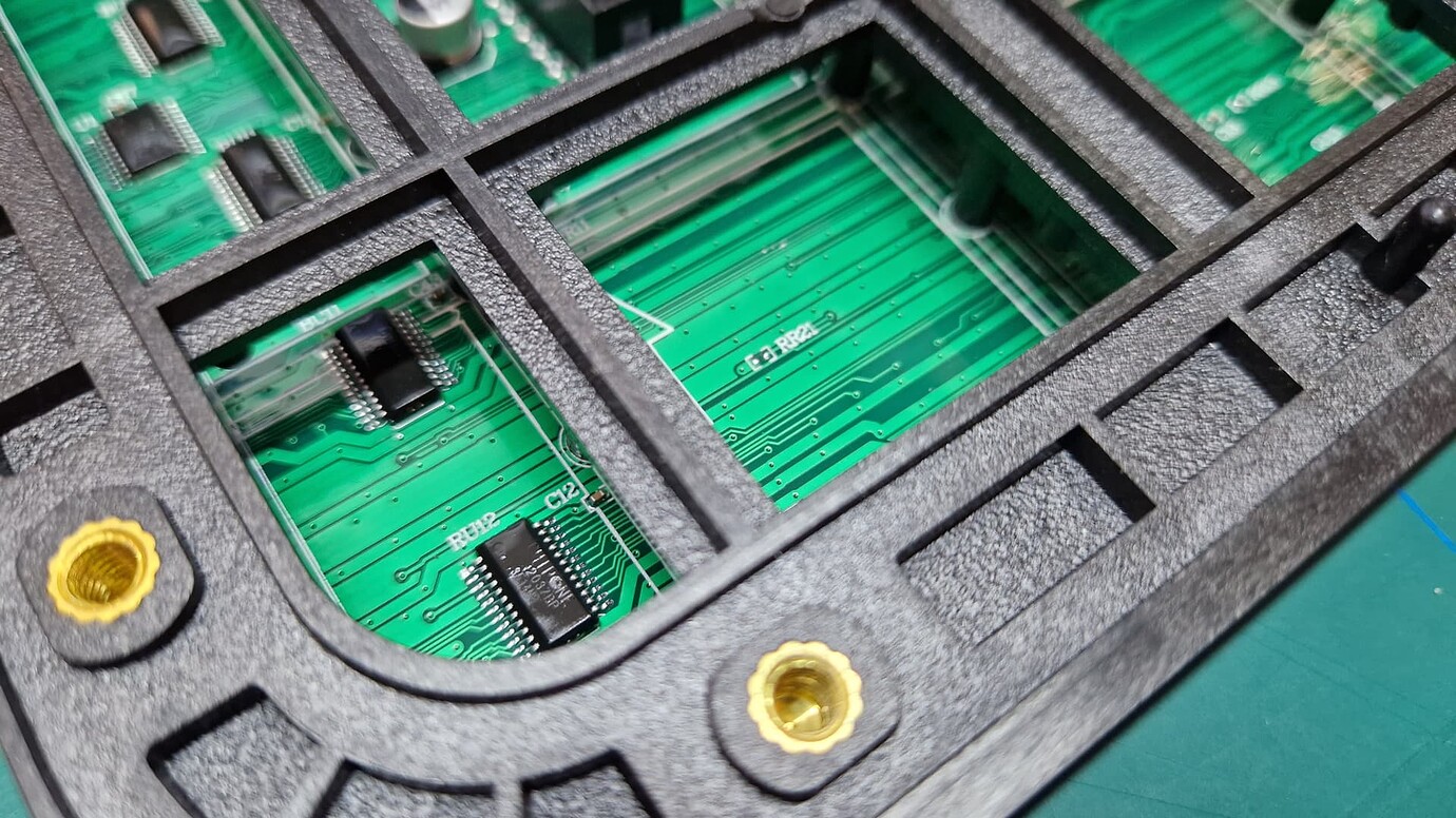 How to run P4 Outdoor LED Matrix Displays (80x40 pixel, 1/10 scan) with ...