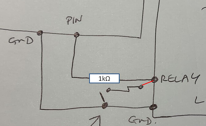 How to protect a digital output at HIGH when an override switch pulls ...