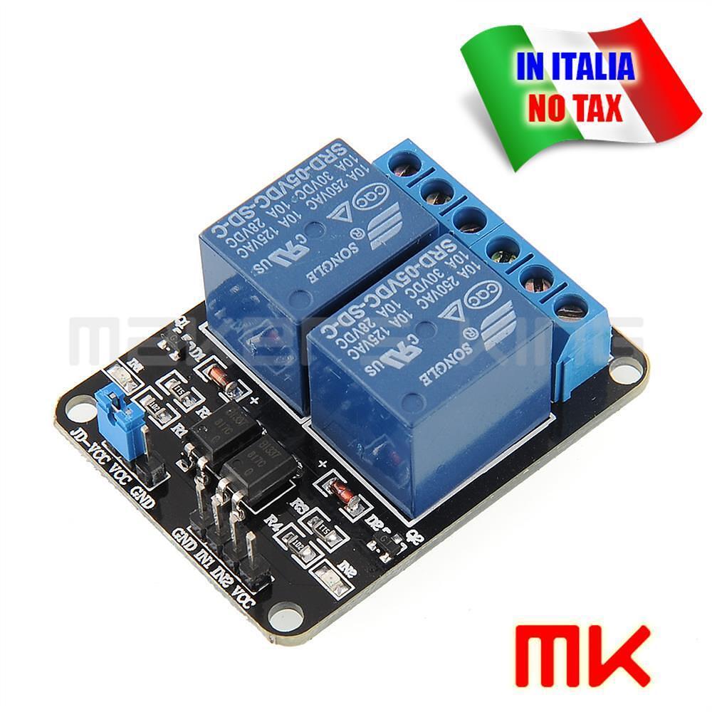 Modulo 2 relè 5V - Hardware - Arduino Forum