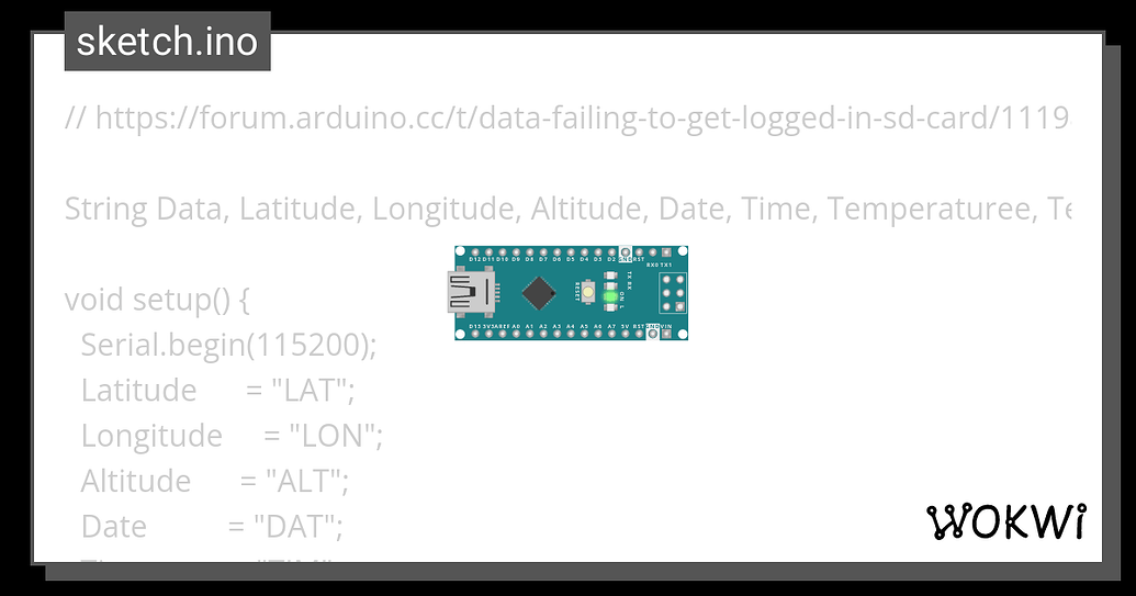 Data failing to get logged in SD card - Programming - Arduino Forum