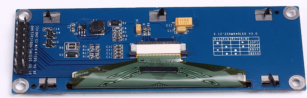 Oled SSD1322 an ESP32 Az Delivery - Deutsch - Arduino Forum