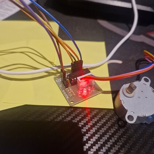 Which pins do I use to connect 28BYJ-48 Step motor to ESP32-C3 ...