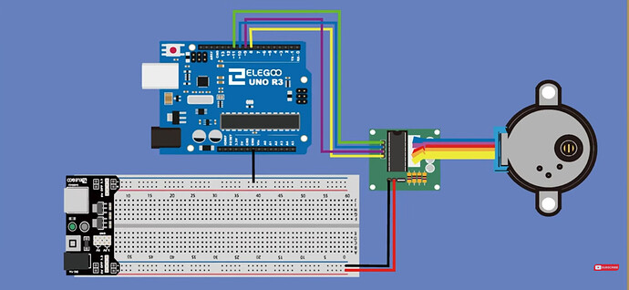 Can I integrate an IR breakbeam and stepper motor with only one one ...