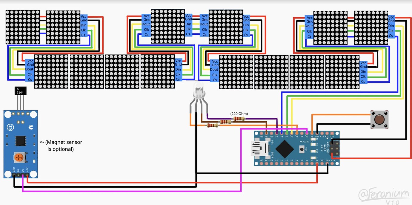 Beginner programer trying to use 8x8 LED matrices - Programming - Arduino Forum